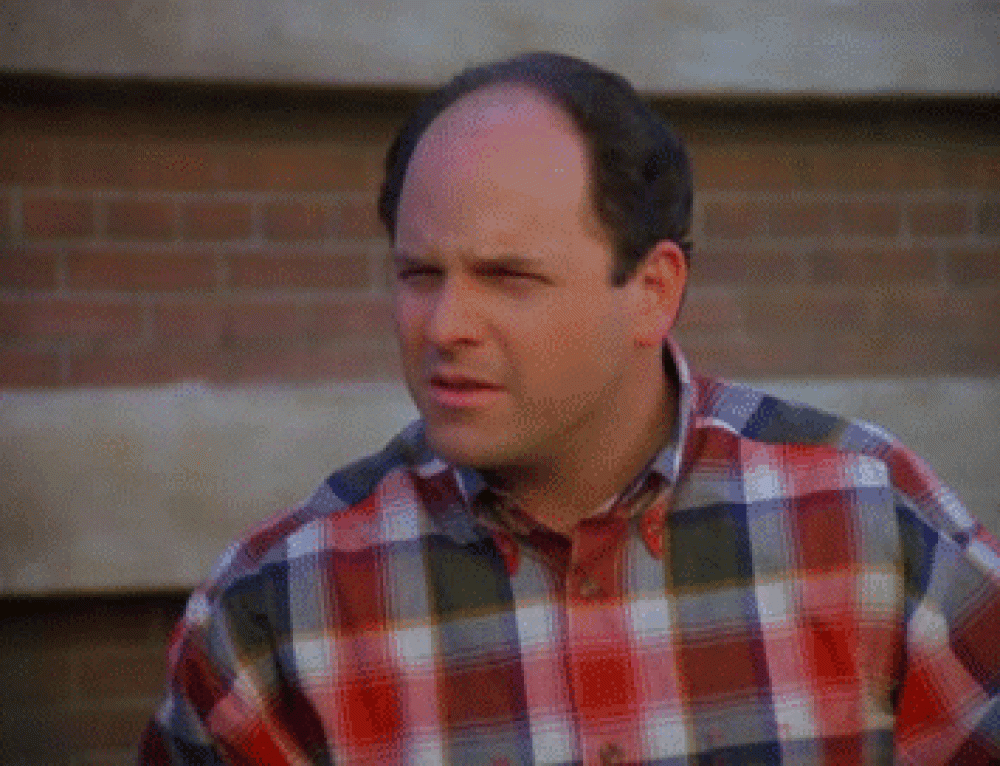 Stuck ketchup George Costanza | Reaction Gifs